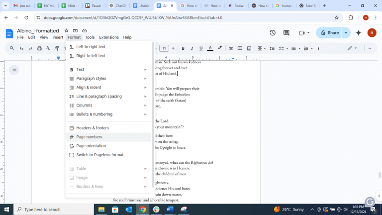 Write a Book in Google Docs: Step-by-Step Guide