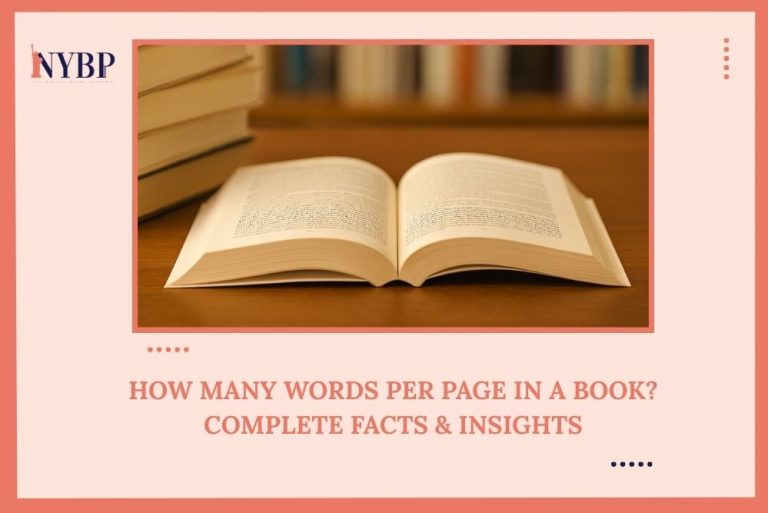 How Many Words Per Page in a Book | Nybookpublishers